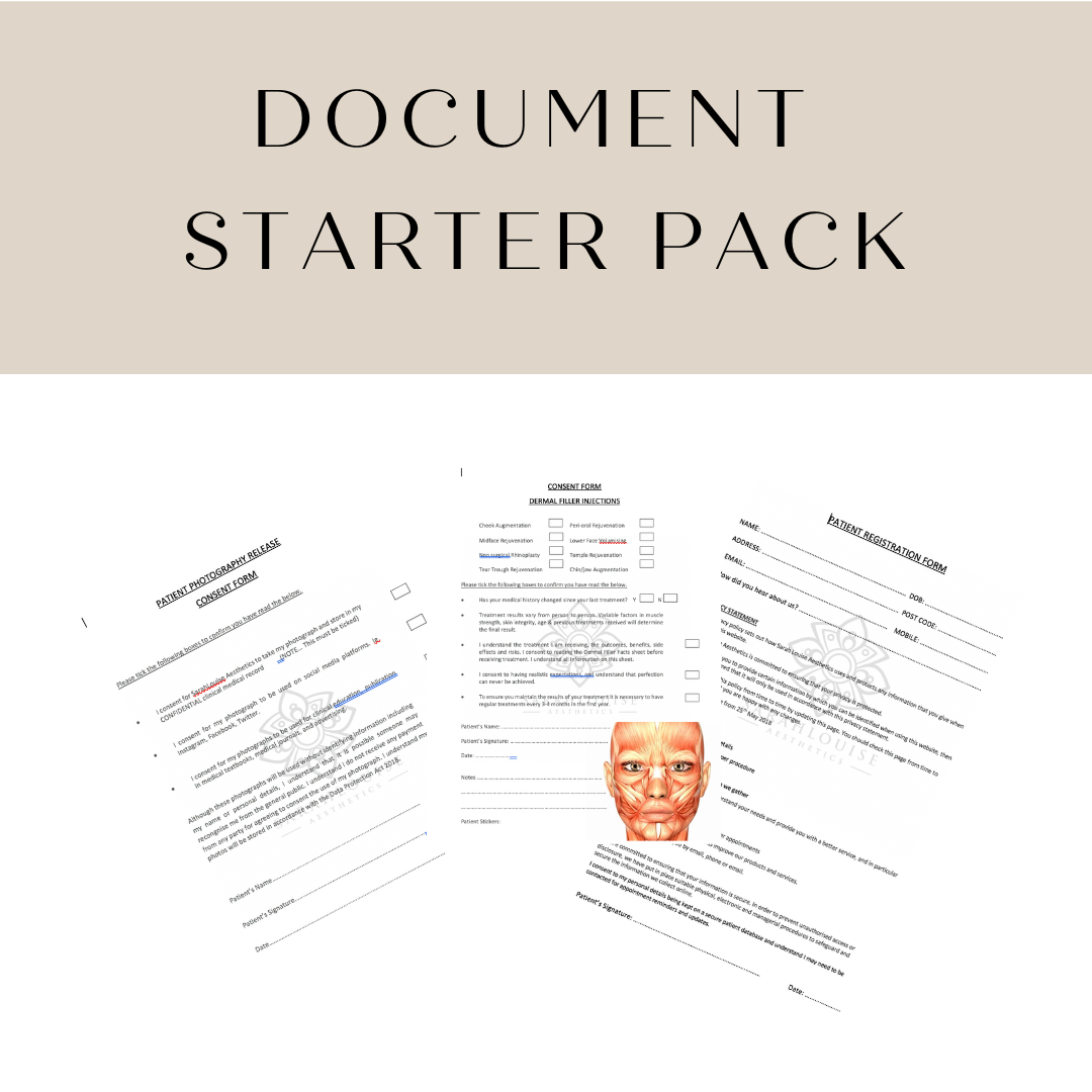 Document Starter Pack – SLA Medical Shop